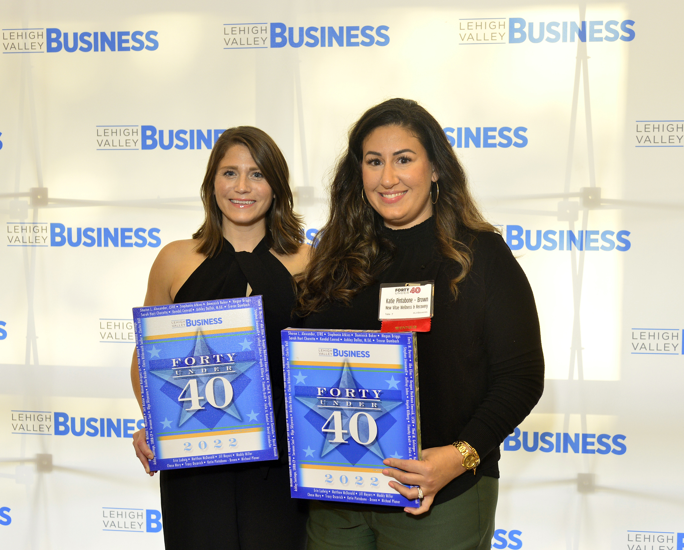 Katie Pintabone-Brown and Keegan Hackman Named Lehigh Valley Business 2022 Forty Under 40 ...